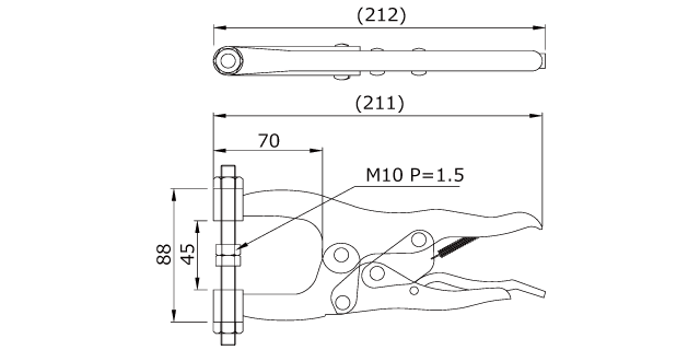 No.2B (Standard Hand Vise) | カクタ株式会社